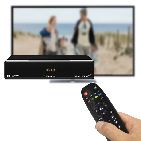 Télécommande d'origine pour Thomson THS804 HD TNTSAT - BFSAT Télécommande d'origine pour Thomson THS804 HD TNTSAT - BFSAT